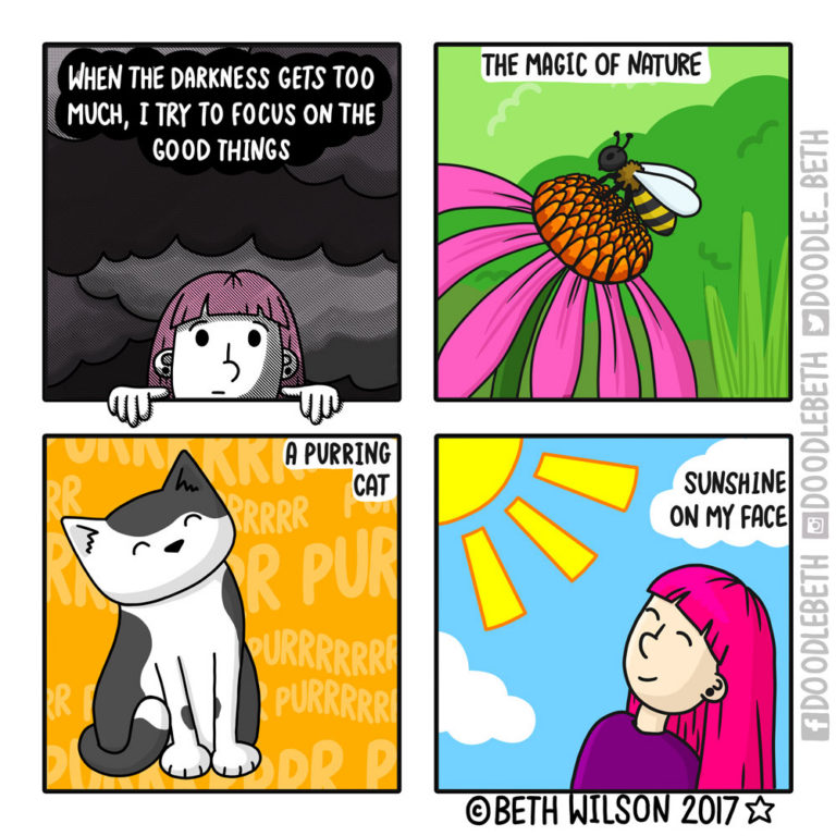 Focusing on the good things – Beth Wilson – Artist